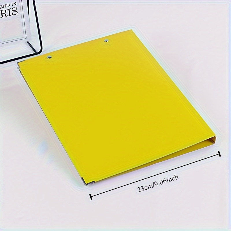 A4 Punchless Clip File Folder Spring action Clamp - Temu
