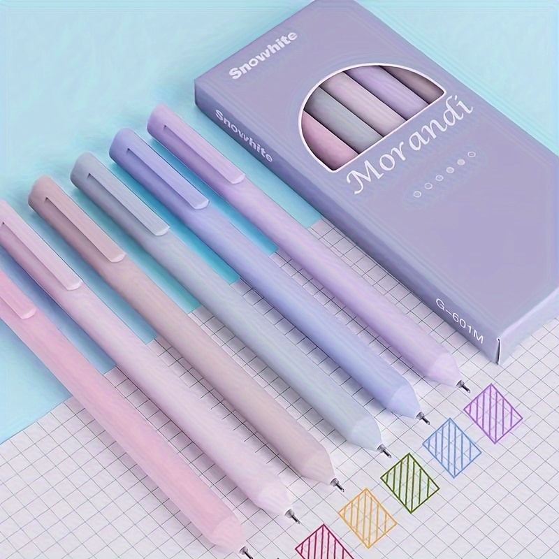 Colored Gel Pens Note Taking Pastel Pens Colored Ink Quick - Temu Canada