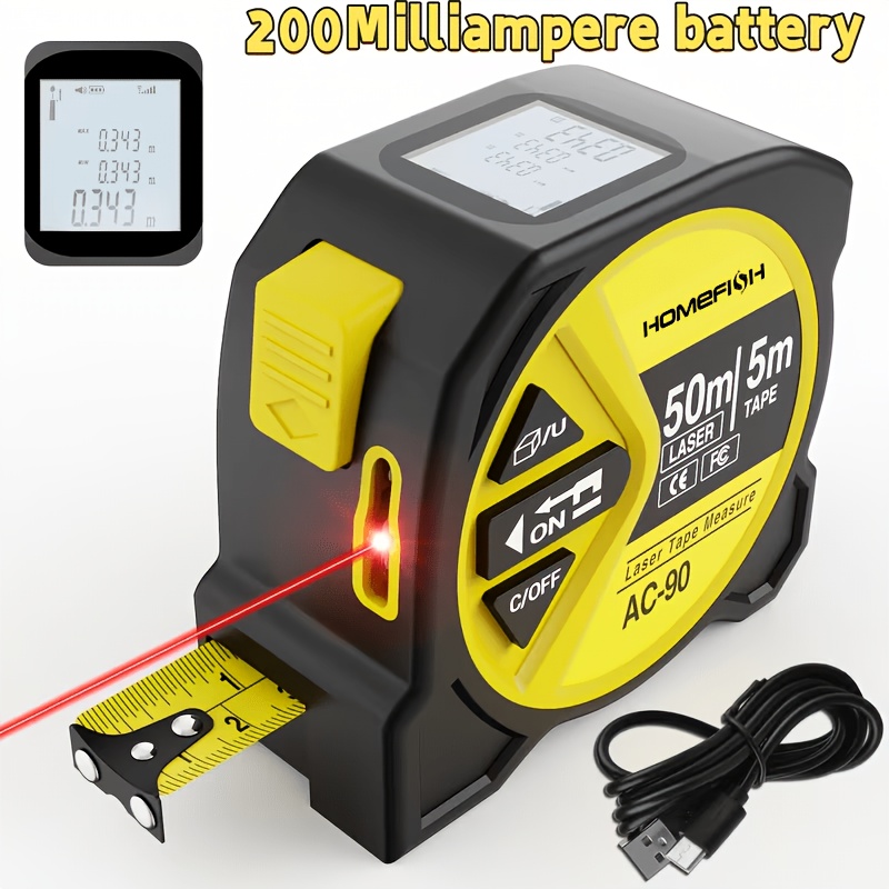 smart measuring tape sold on Temu United States