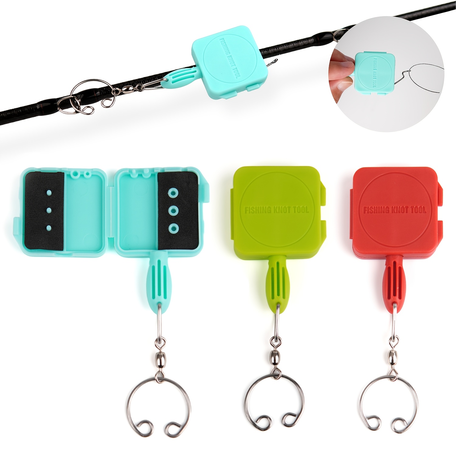fishing line tying tool sold on Temu United States