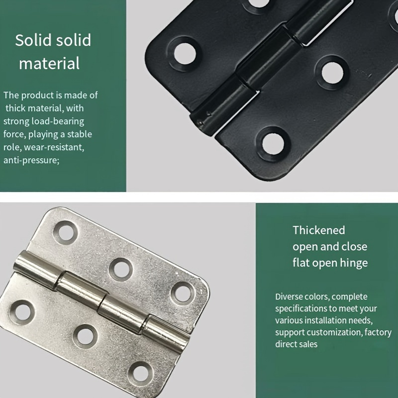 "durable" Stainless Steel 6 hole Hinges Silent Swing - Temu Ireland