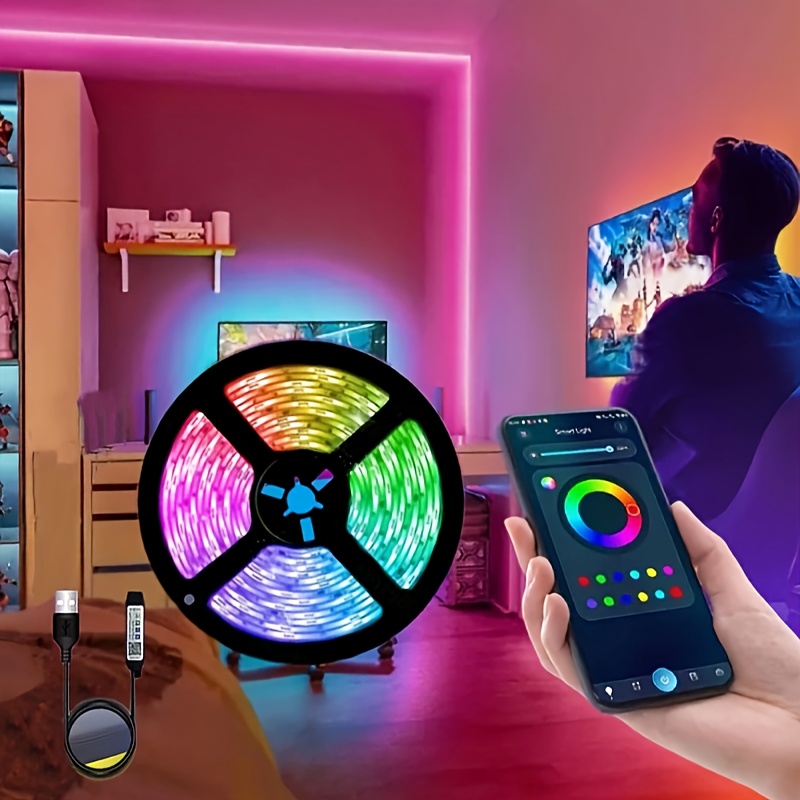 led lights sold on Temu United States