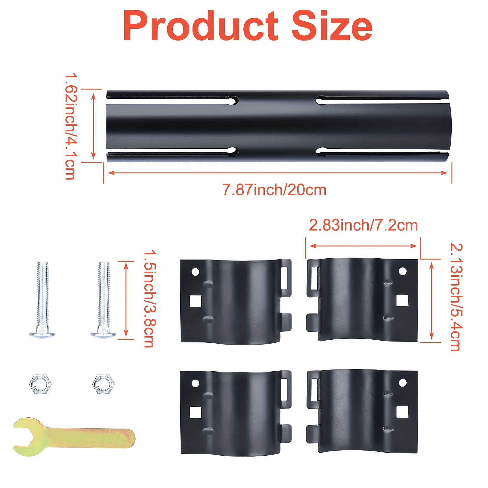 Adjustable Adapter Antenna Pole Mounting Kit Clamp Includes Rooftop And ...