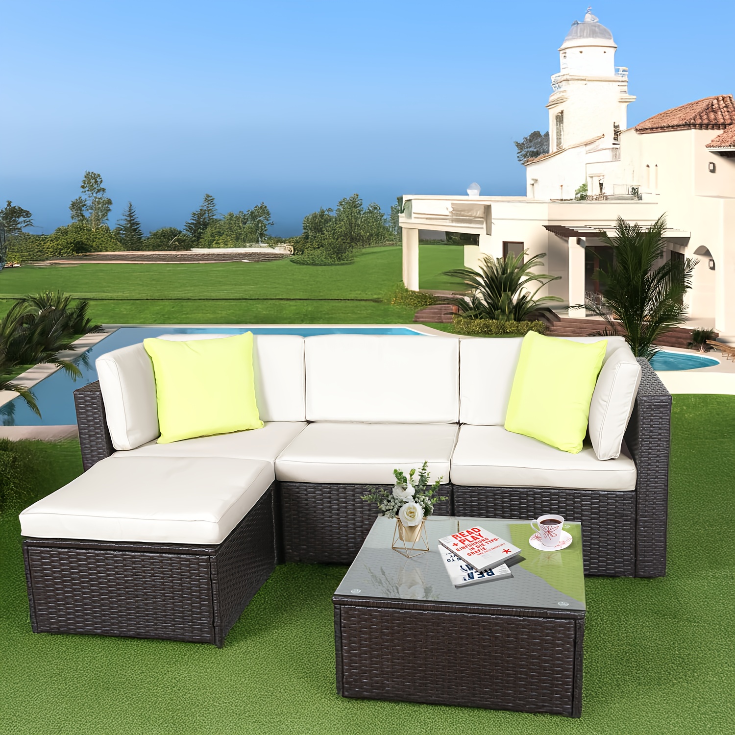 patio furniture sold on Temu United States