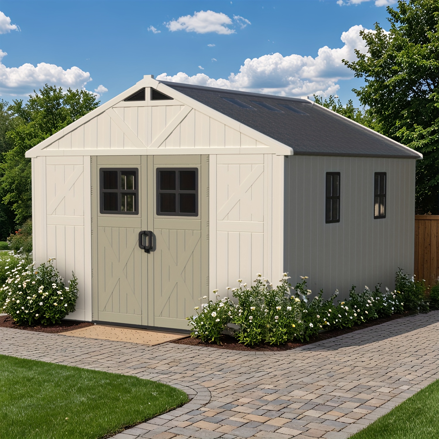 storage sheds sold on Temu United States