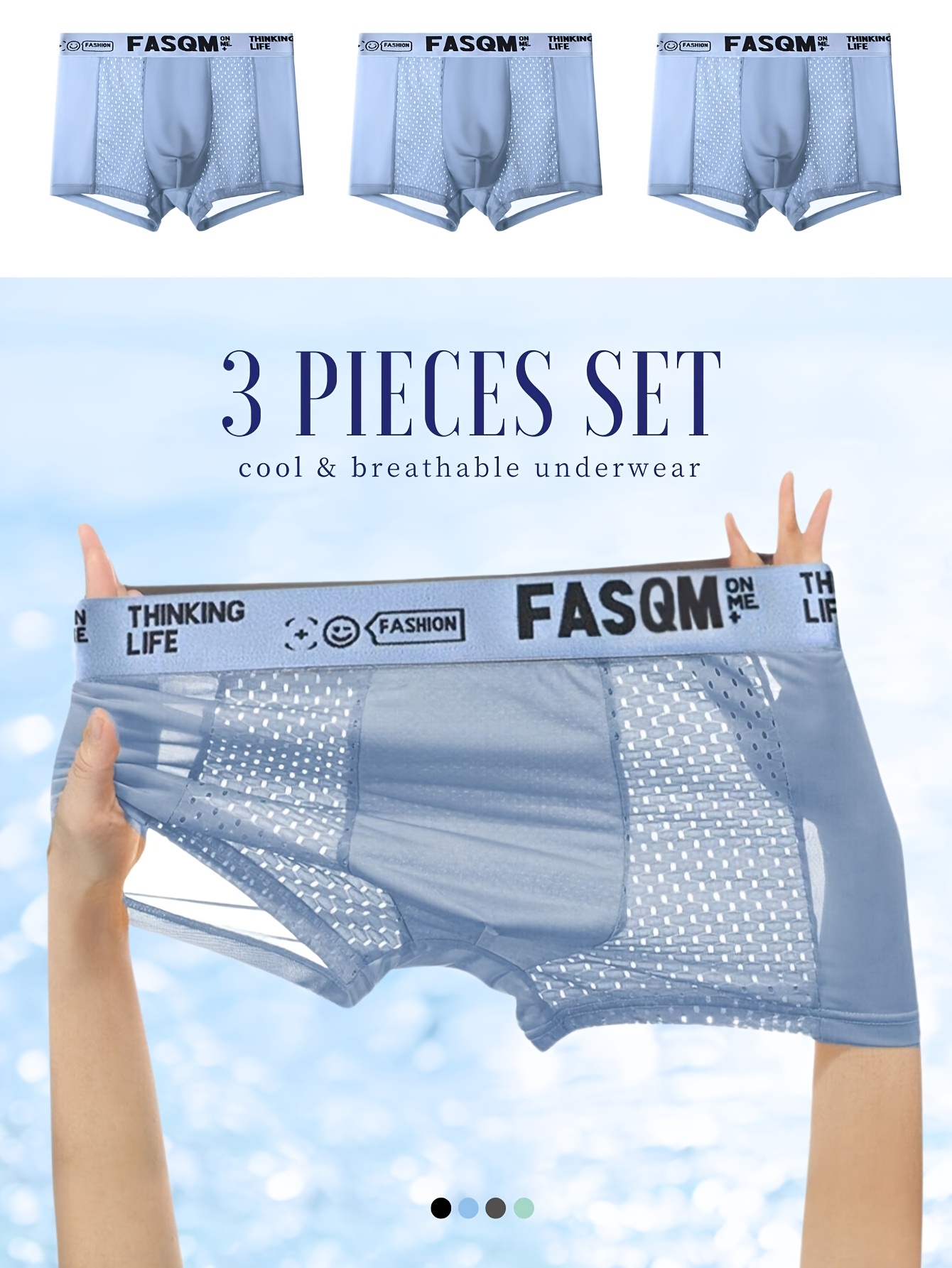 Breathable underwear for men store