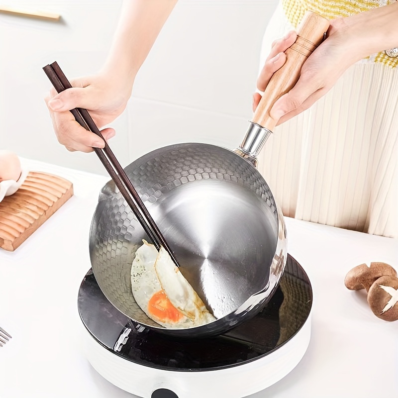 Nonstick Saucepan Stainless Steel Yukihira Pan Small Sauce - Temu ...