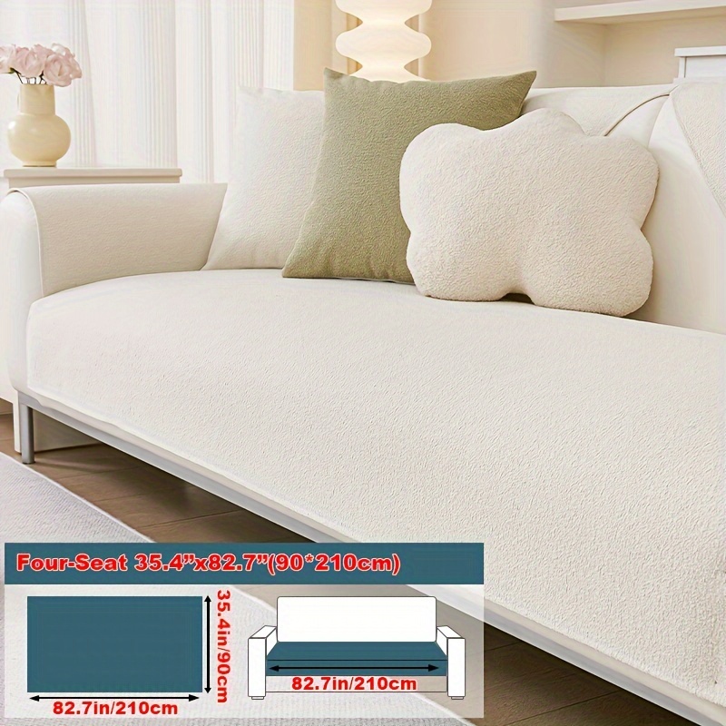 Waterproof Sofa Cover Anti Cat Scratch Resistant Pet - Temu Australia