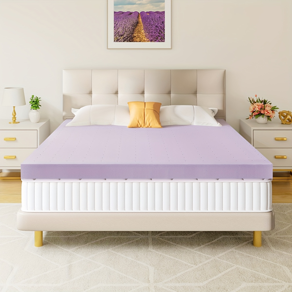mattress toppers sold on Temu United States