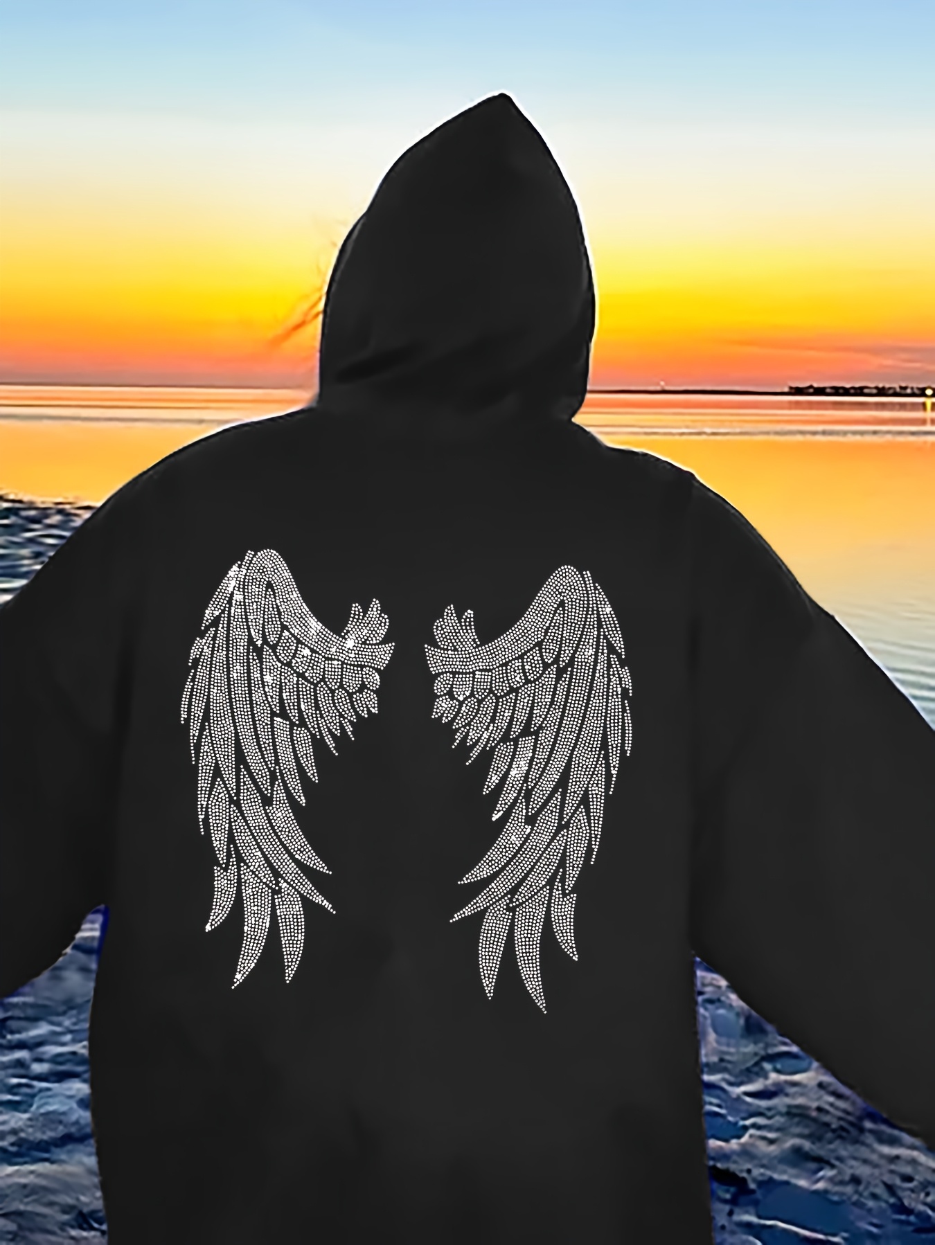 wings hoodie - Kyrgyzstan