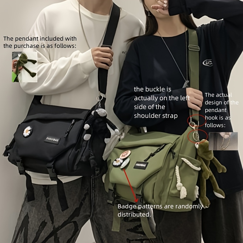 messenger bag for men sold on Temu United States