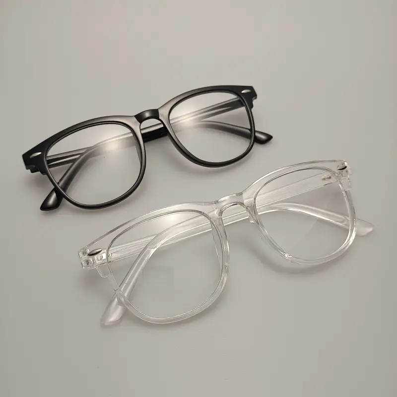 Square Frame Eyeglasses Women Men Clear Frame Glasses Temu