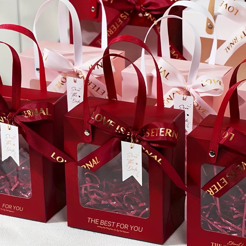 gift packaging supplies sold on Temu United States
