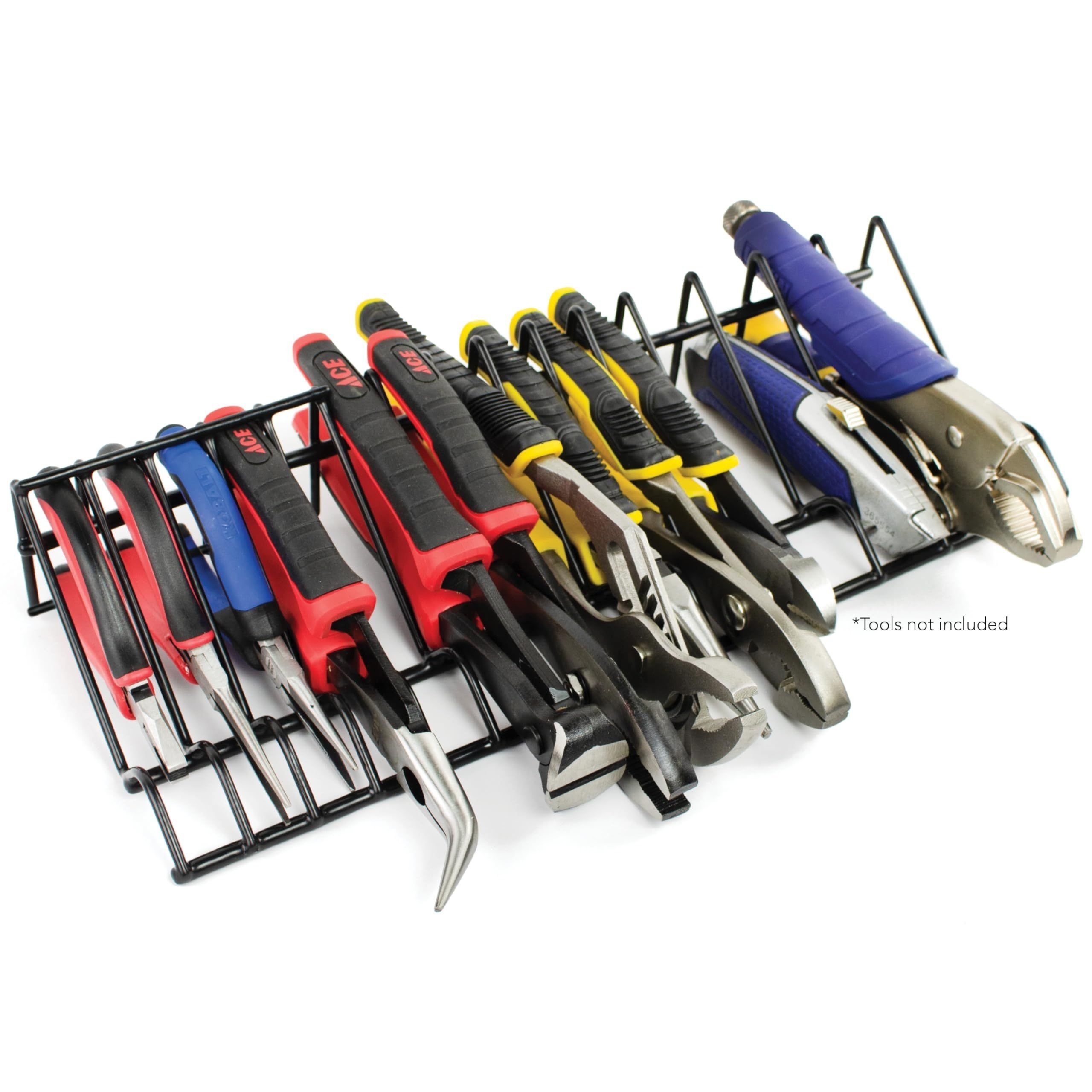 Drawer Tool Organizer 2Pcs Plier Organizer Rack With Nonslip Rubber ...