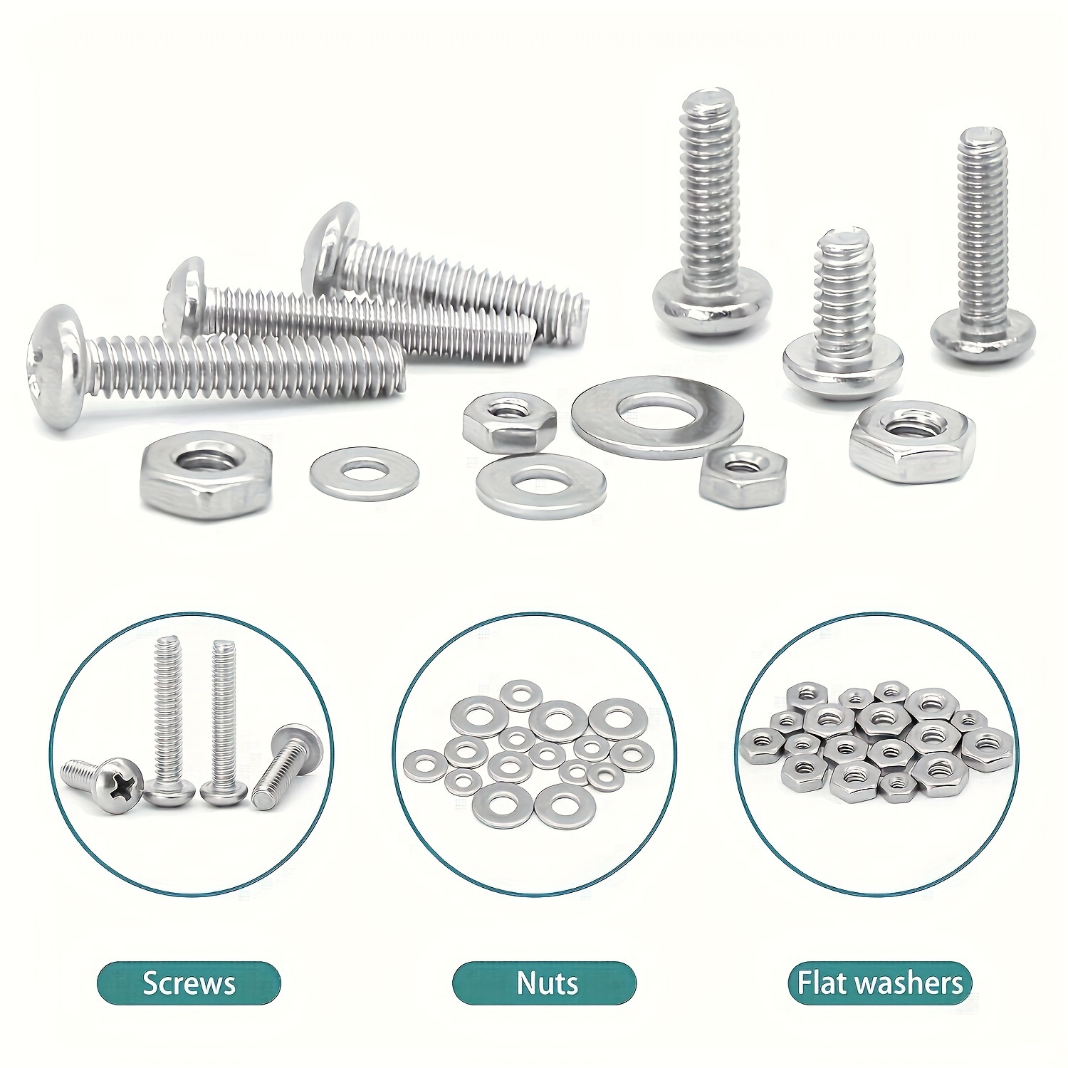 Kit D'assortiment 700 Pièces D'écrous Boulons En Acier - Temu Switzerland