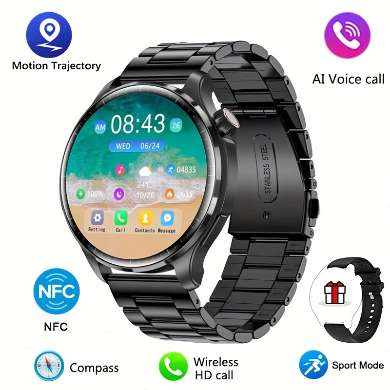 2024 Neu für Huawei GT4 PRO Smart Watch Herrenuhr 4 Pro AMOLED HD ...