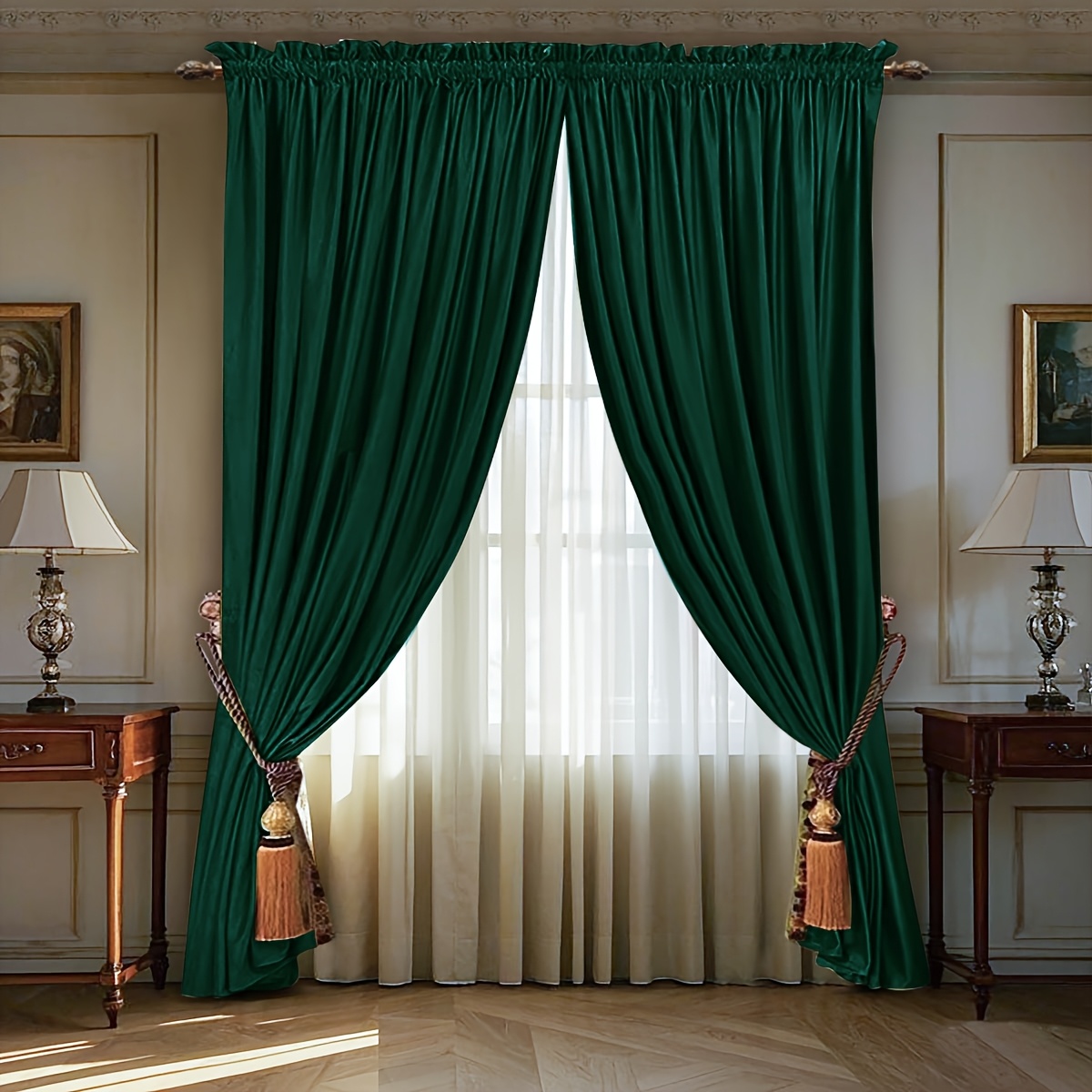 olive green curtains - South Africa