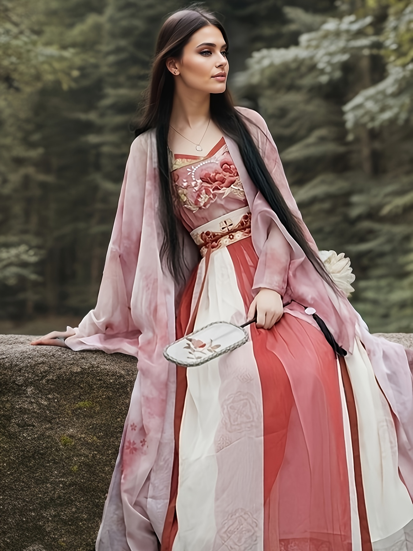 hanfu sold on Temu United States