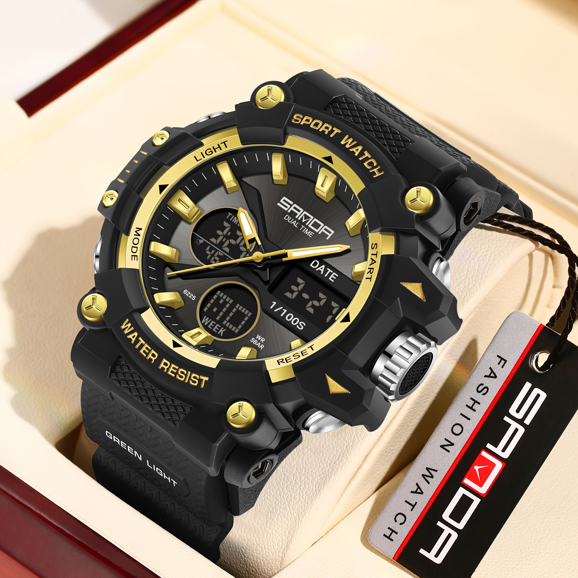 sport watches for men sold on Temu United States