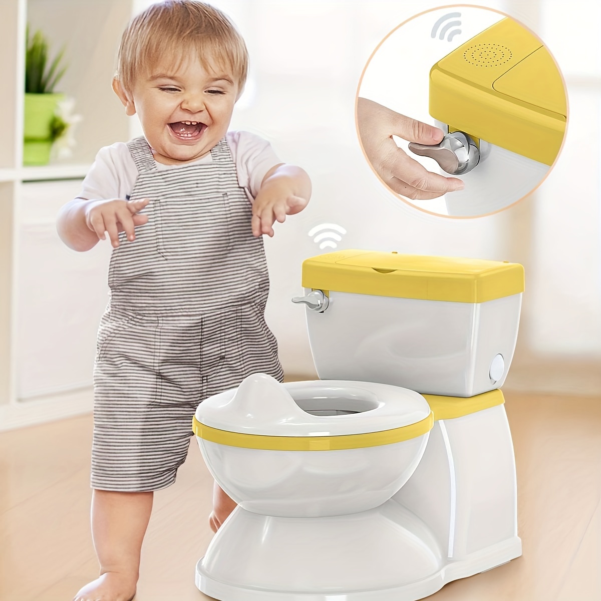 Yellow Potty Training Potty Training Boys Girls - Temu
