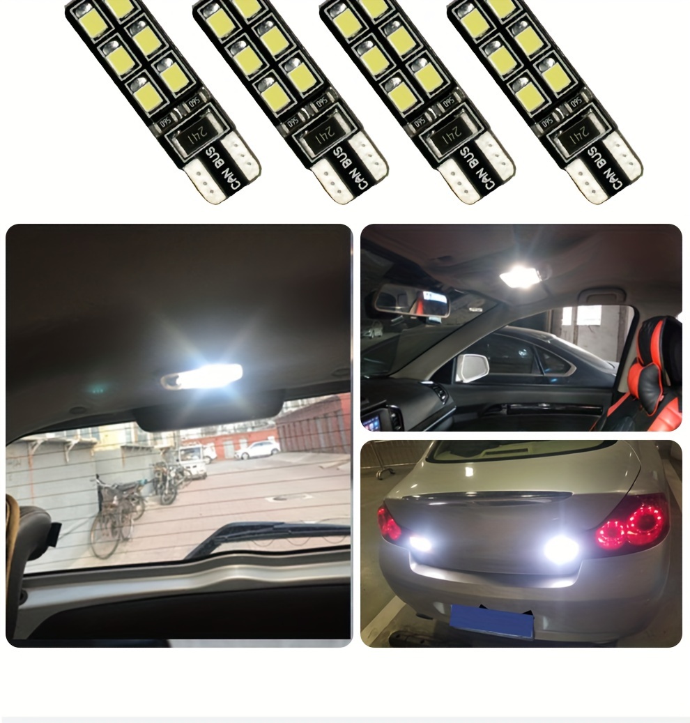 "durable" T10 W Led Car Lights High Brightness 12v - Temu
