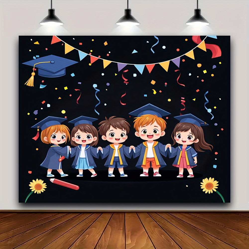 Kids Graduation Background