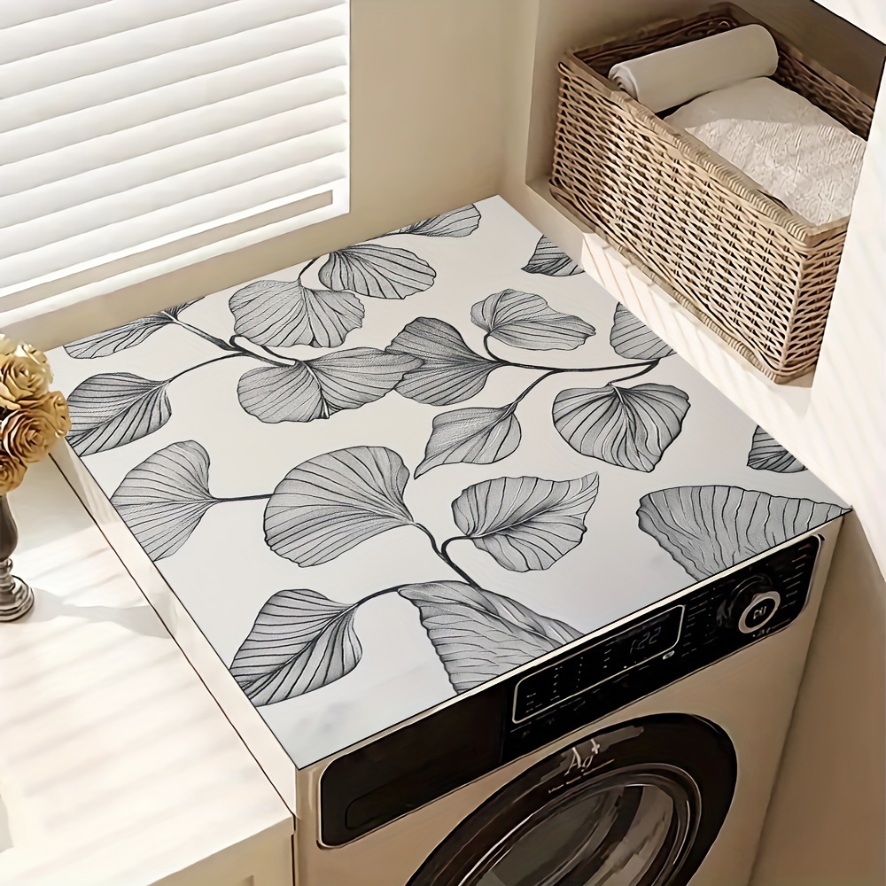 Dish Drying Pad Leaf Pattern Simple Style Washing Machine - Temu Australia