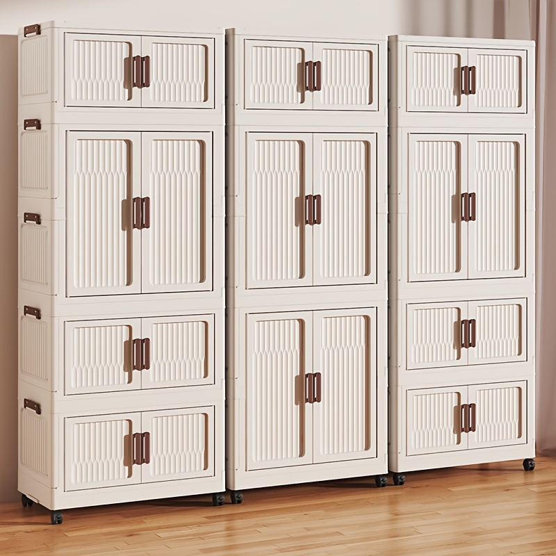 plastic storage cabinets sold on Temu Canada