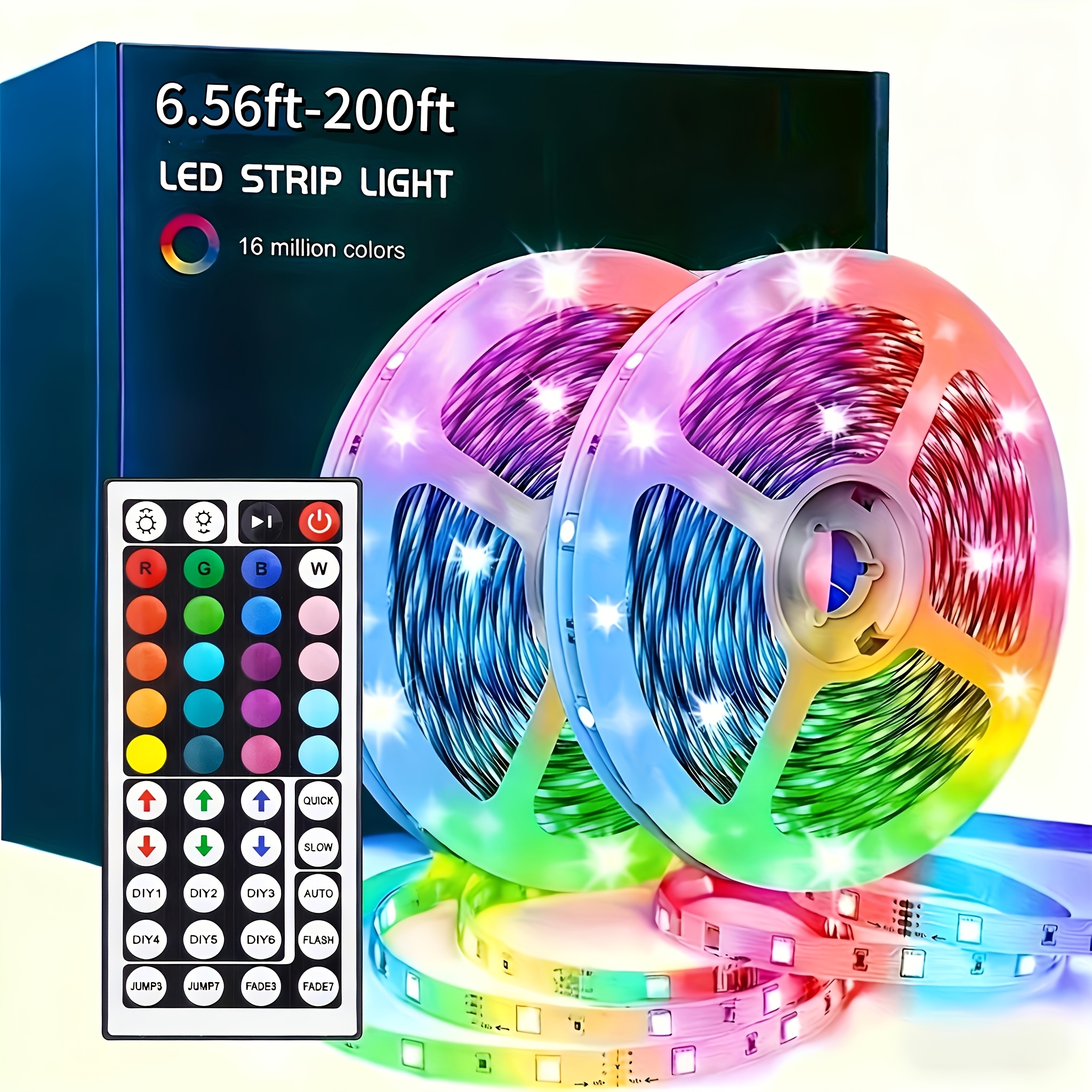 led lights sold on Temu United States
