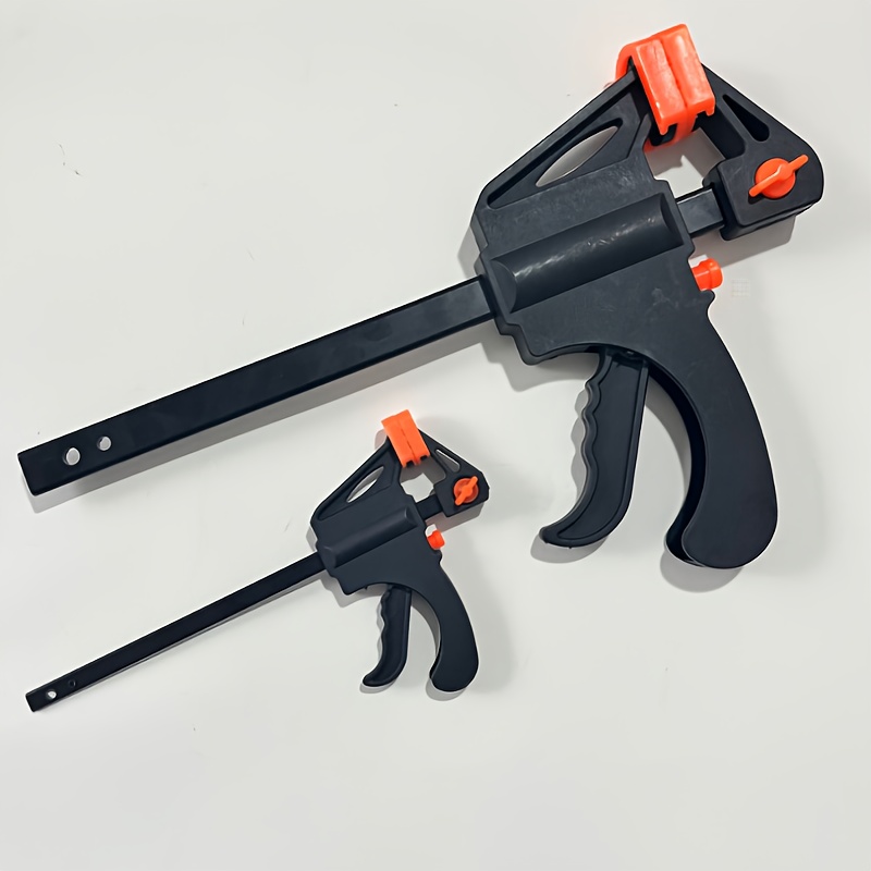 2 Pcs 4 Inch Mini Woodworking Work Bar Set F Clip Nylon Fast Quick ...