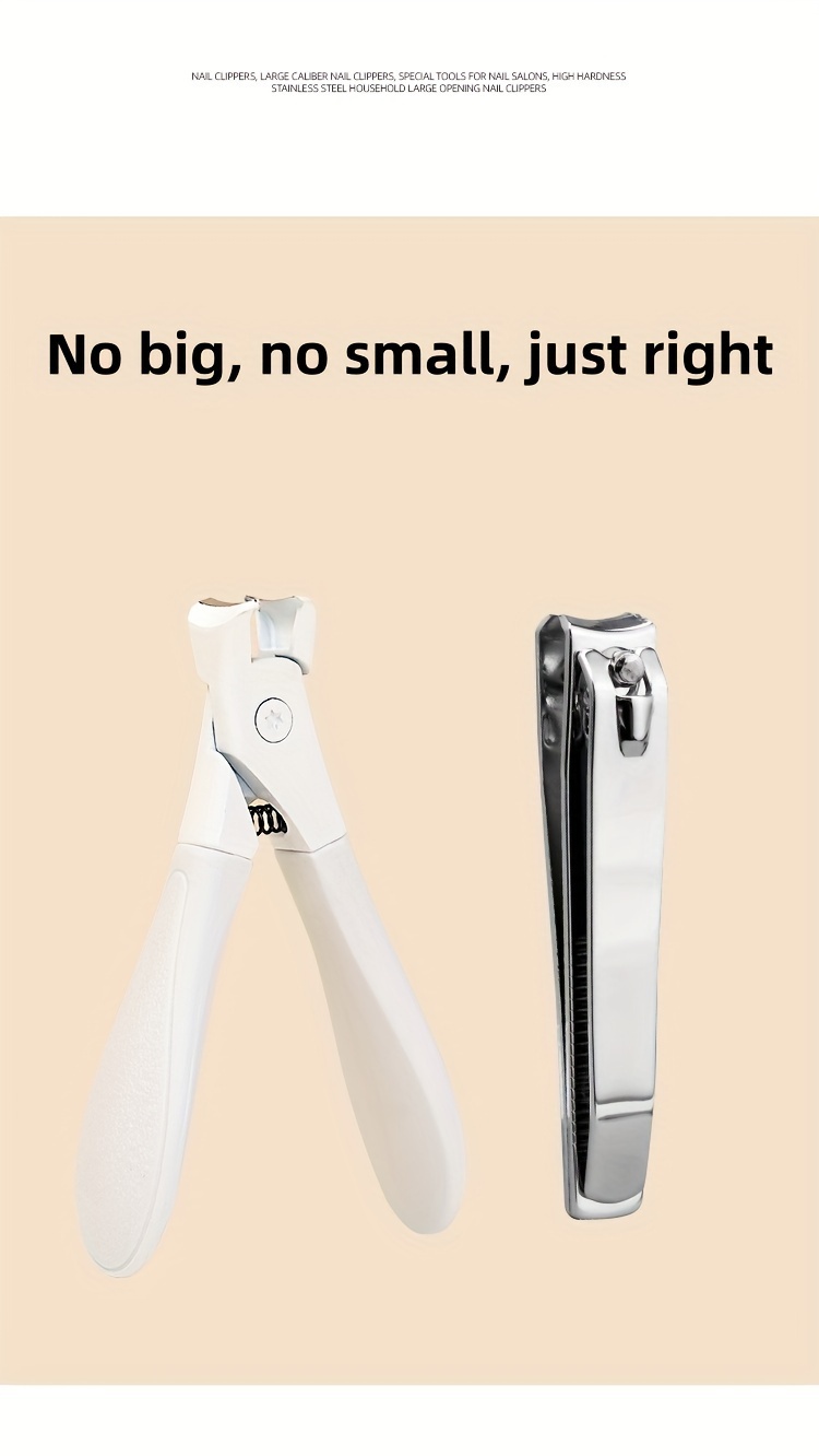Nail Clippers Nail Salon Specific Tools Large Caliber Nail - Temu