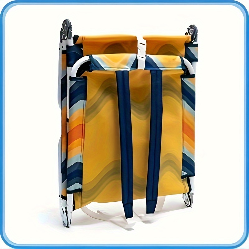 Beach Lounge Chair Backpack Reclining Beach Chairs Lay Flat Face Down ...