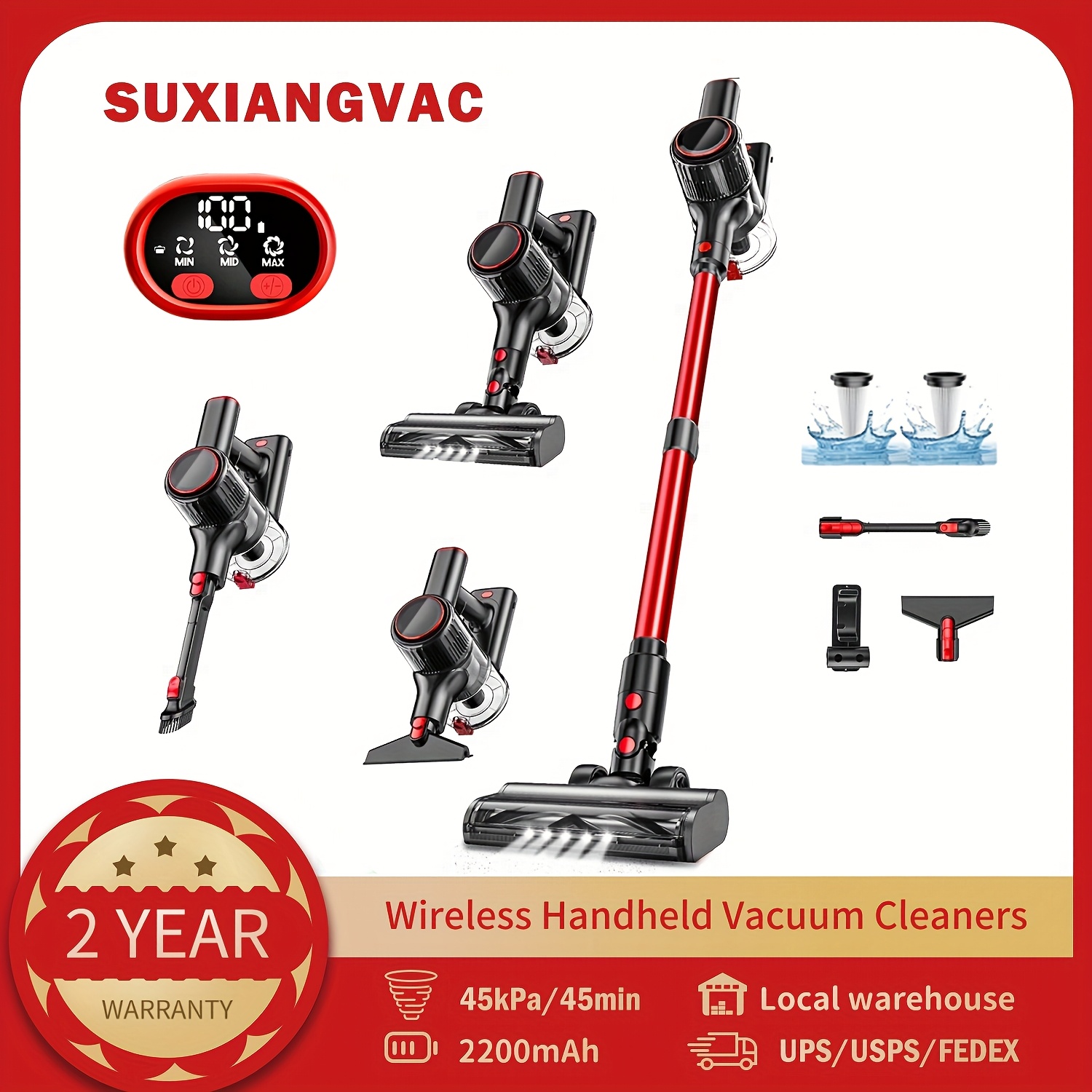 vacuum cleaner sold on Temu United States