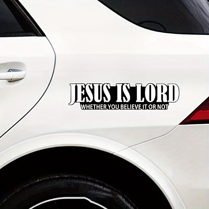 Religious Vinyl Decal - Is Lord Graphic Sticker, Self-adhesive ...