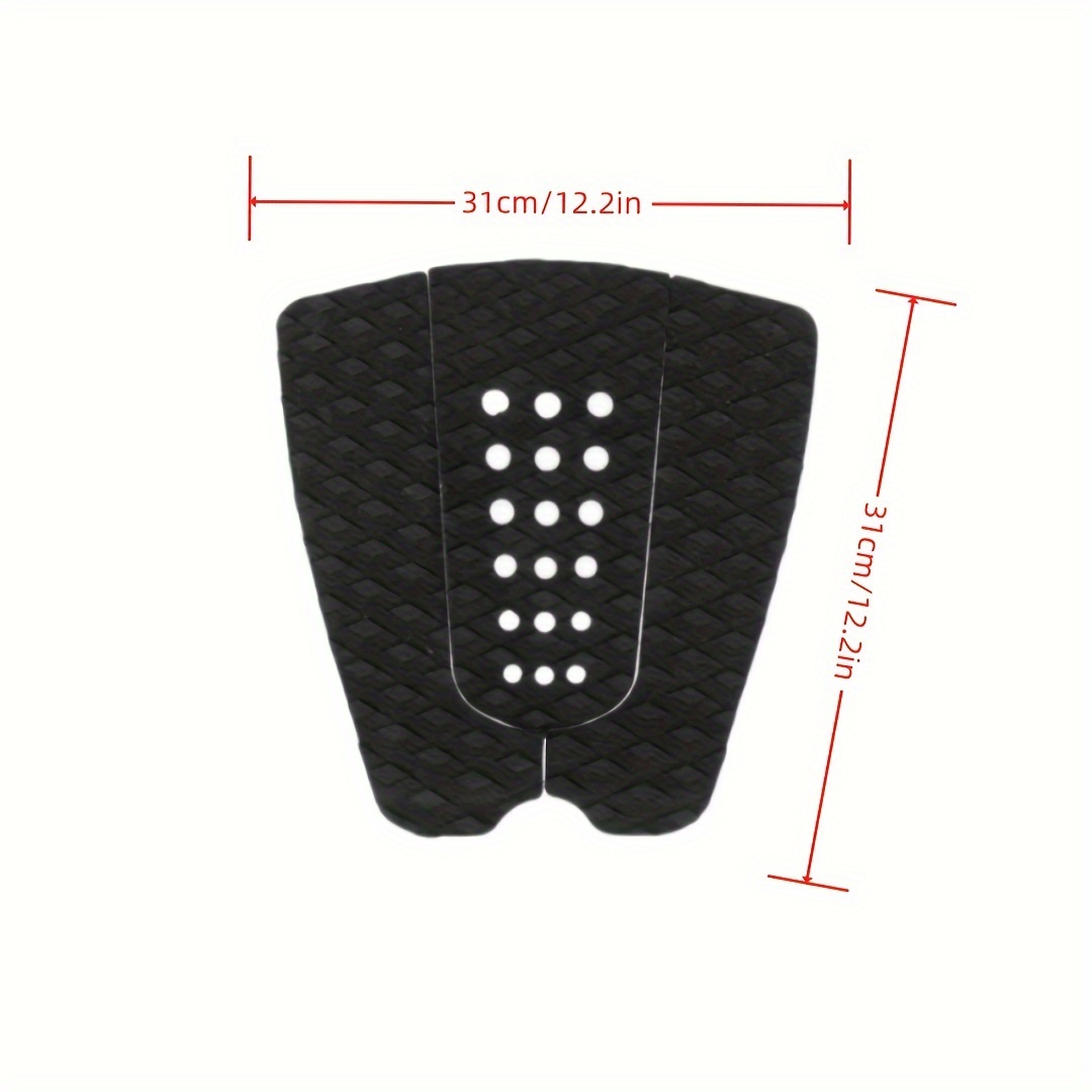 3 Pcs Non-slip Eva Surfboard Pads: High Density Geometric Patterned For ...