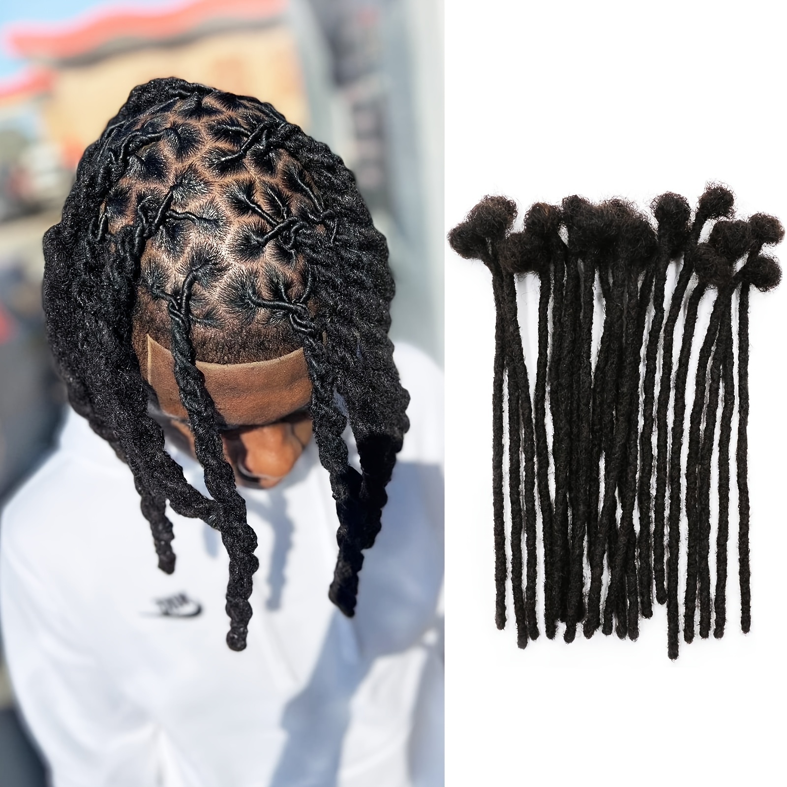 dread extensions sold on Temu United States