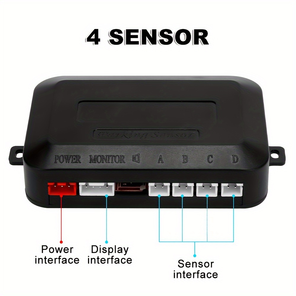 Beepzoo Car Reverse Sensor Reversing Parking System Kit 4 Sensors ...