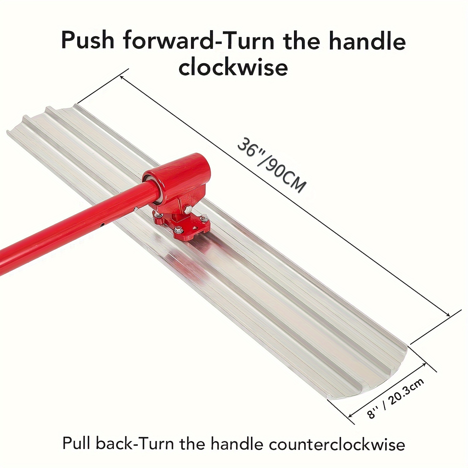 Bull Float Magnesium Concrete Float Round End Concrete Float - Temu