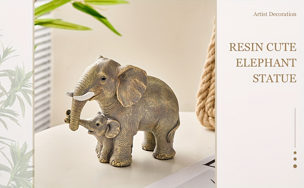 elephant statue elephant decor mom gifts elephant gifts - Temu