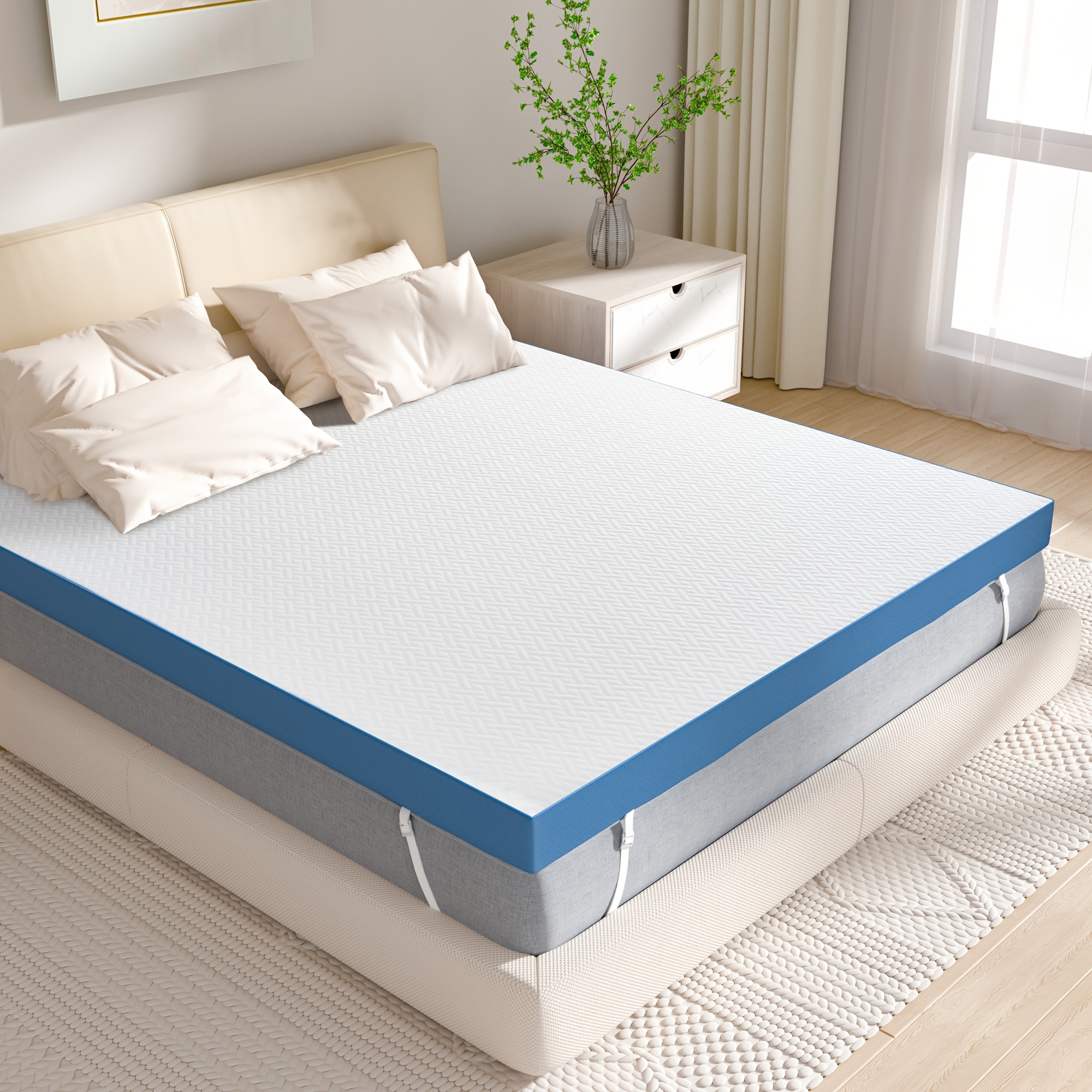 mattress toppers sold on Temu United States
