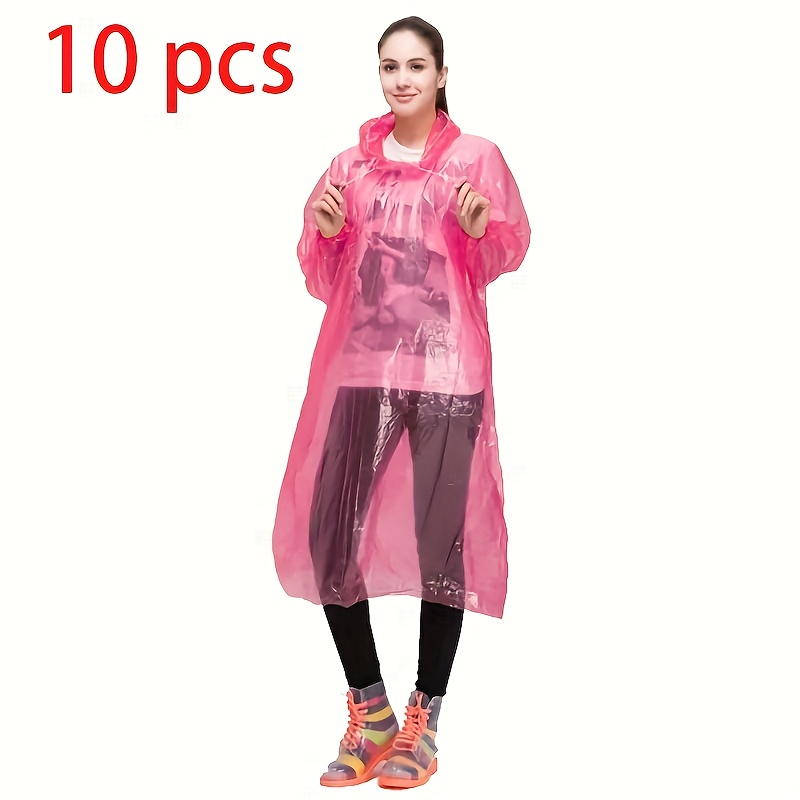 Foldable Disposable Raincoats Lightweight Portable Raincoat - Temu ...