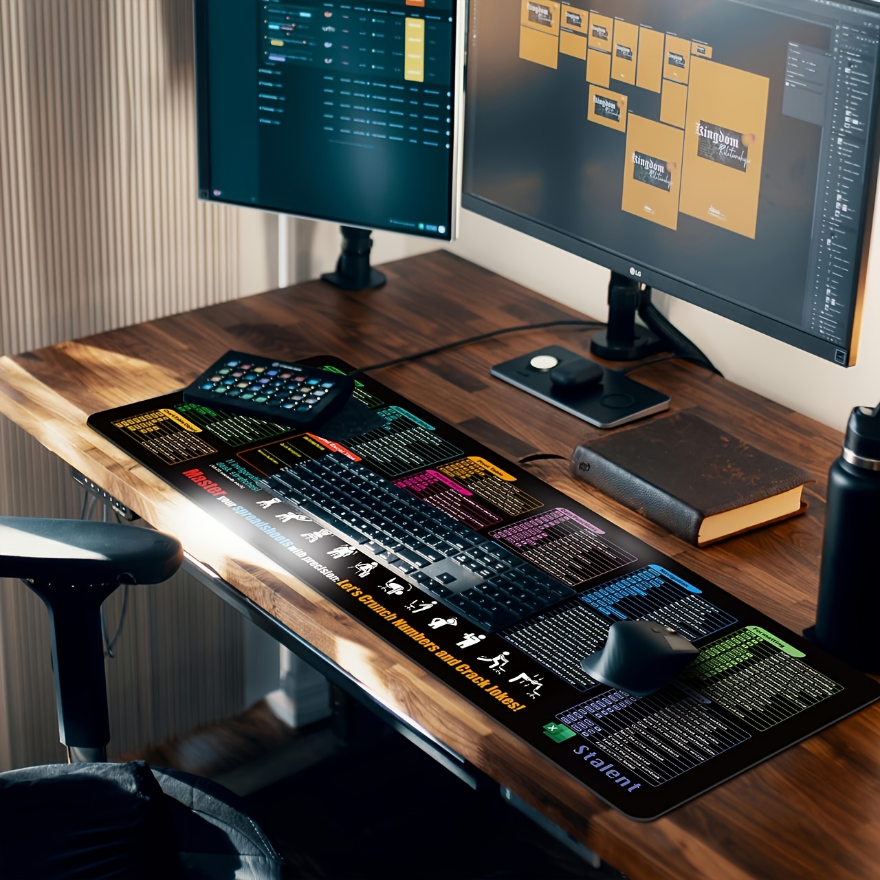 keyboard pad sold on Temu United States