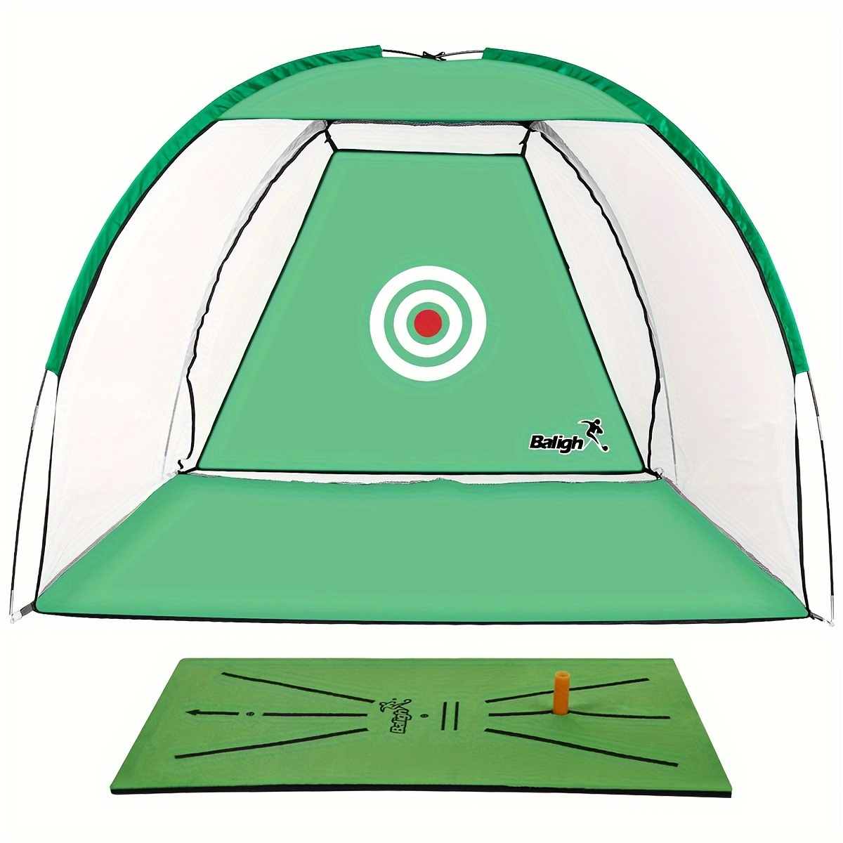 golf practice set swing training net hitting mat - Temu