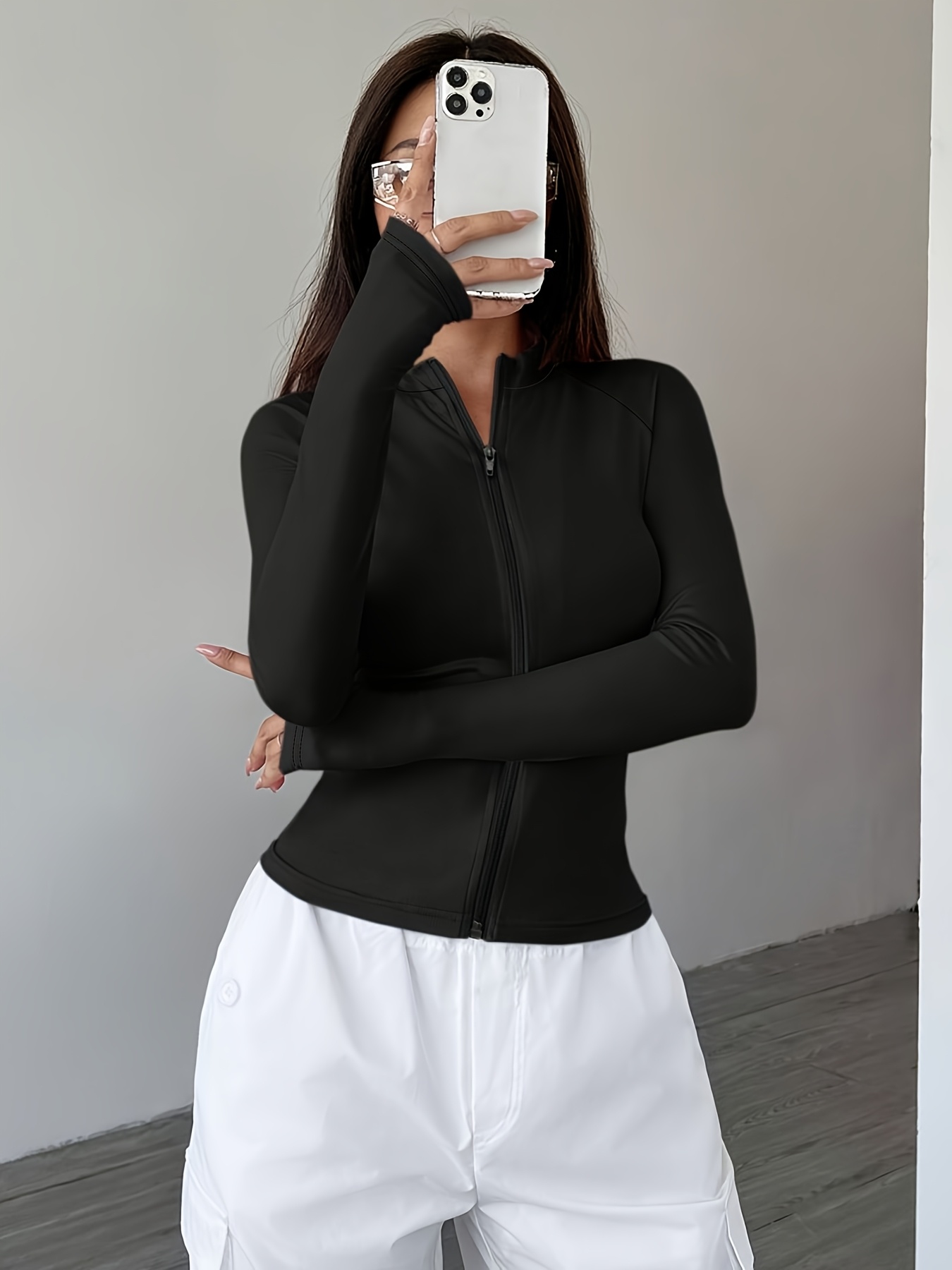 zip up sweaters sold on Temu United States