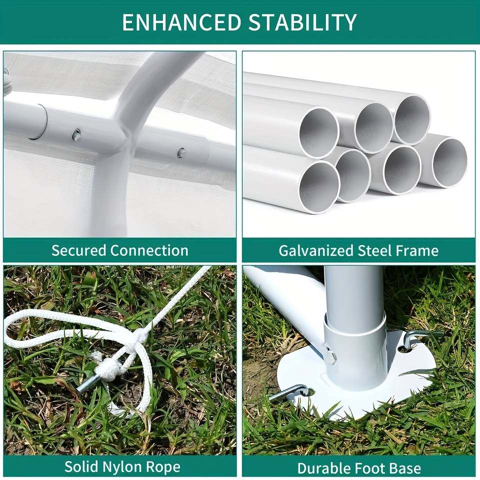 Homiflex 16x32ft Party Tent Heavy Duty Wedding Tent Event Shelters ...