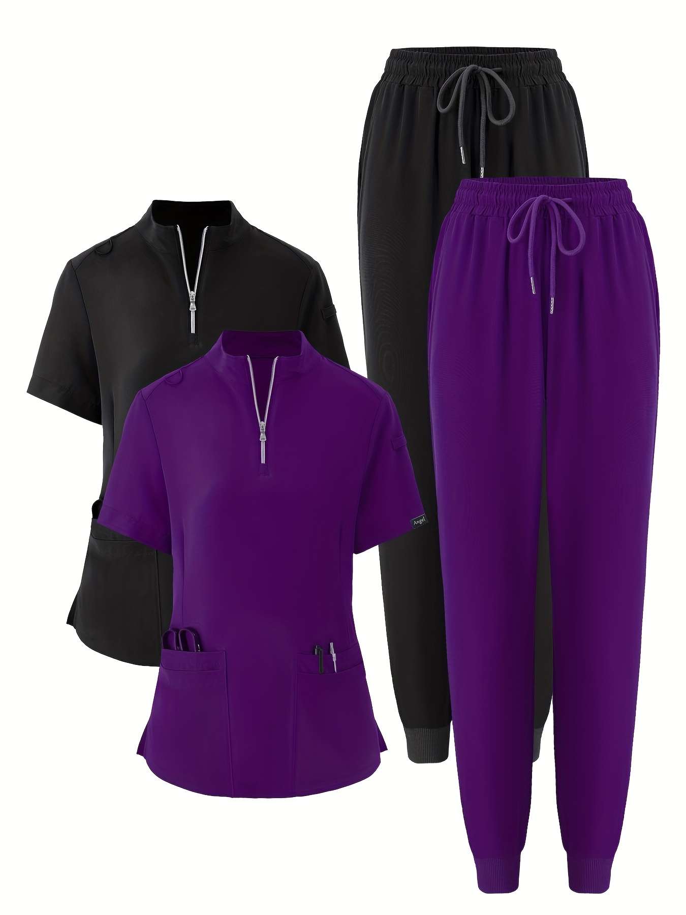 scrubs uniforms sold on Temu United States