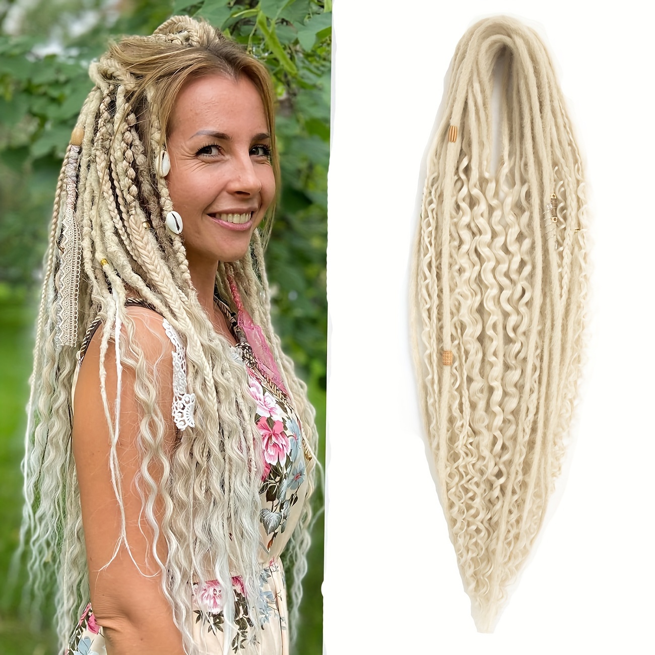 dreads sold on Temu United States