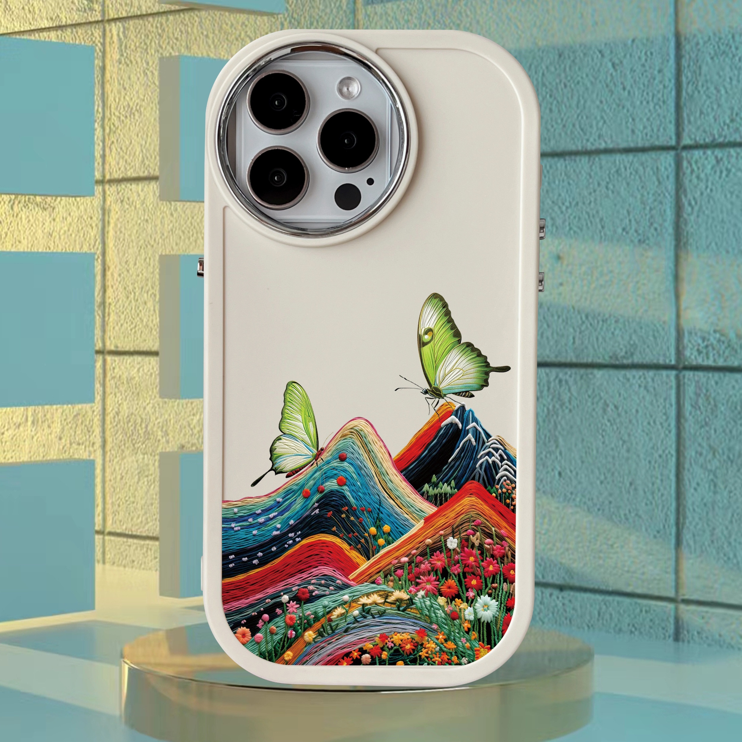 Fashion Butterfly Mountain Pattern Phone Case Iphone 11 - Temu Canada
