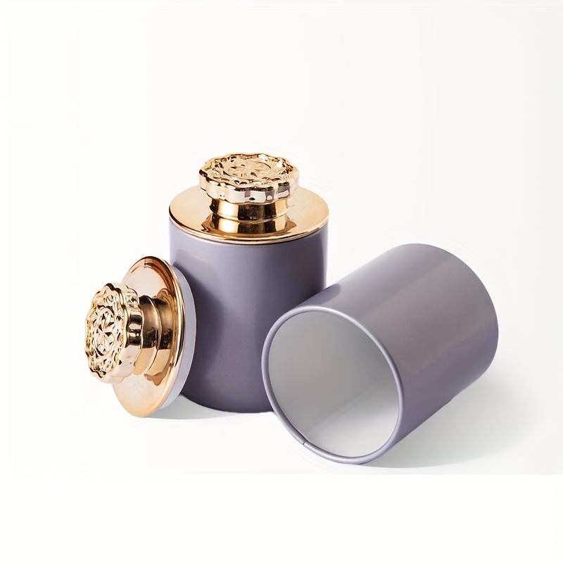 Elegant Metal Tea Food Tea Tins - Temu