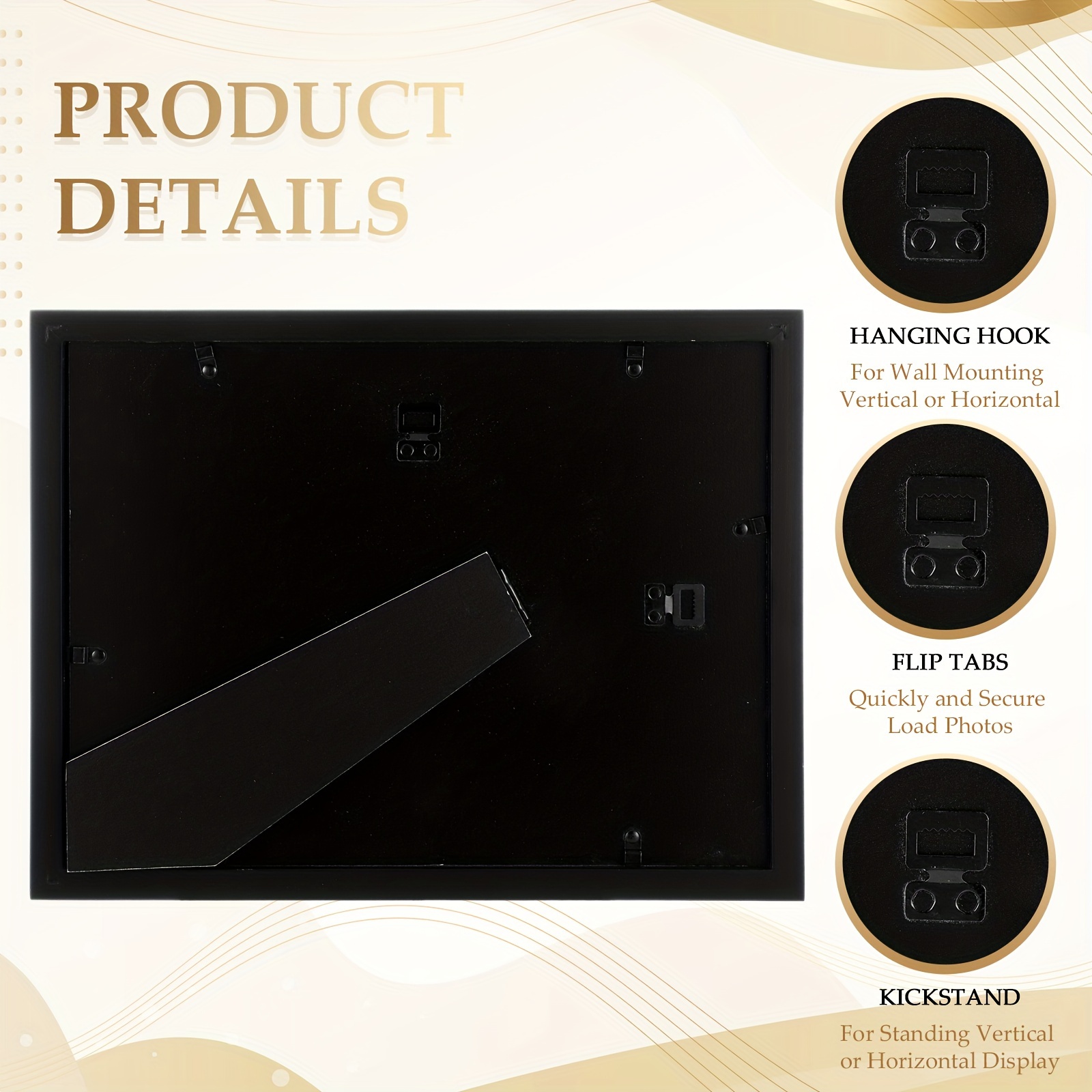 11x14 Graduation Diploma Frame 8.5x11with Gold Foil Border - Temu